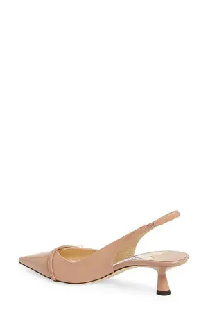JIMMY CHOO Amita Slingback Pumps - Ballet Pink