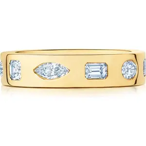 Kwiat Multi Shape Diamond Band Ring - Yellow Gold