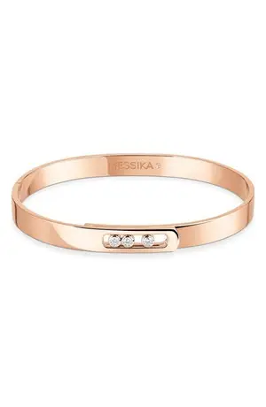 Messika Move Noa Diamond Bangle - Rose Gold