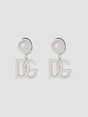 Dolce & Gabbana Dg Essentials Goldtone Drop Earrings