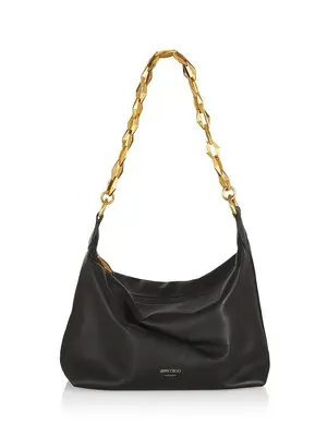 JIMMY CHOO Jimmy Choo Diamond Hobo Bag - Black