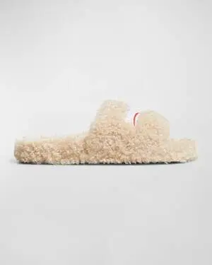 Balenciaga Textured Slides Slipper