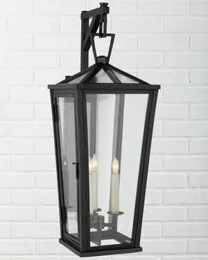 VISUAL COMFORT & CO. Darlana 27" 3-light Bracketed Wall Lantern Chapman & Myers