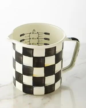 MACKENZIE-CHILDS Courtly Check Measuring Cup
