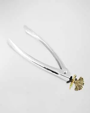 Michael Aram Butterfly Ginkgo Small Lock-spring Tongs - One-color