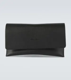 Rick Owens Gethsemane Rectangular Sunglasses - Black