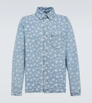 ERL Jacquard Denim Overshirt