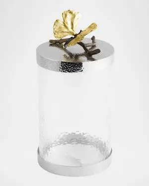 Michael Aram Butterfly Ginkgo Canister, Medium - Clear
