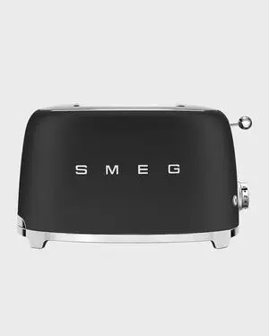 SMEG Retro 2-slice Toaster - Matte Black