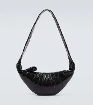 LEMAIRE Small Croissant Shoulder Bag - Black
