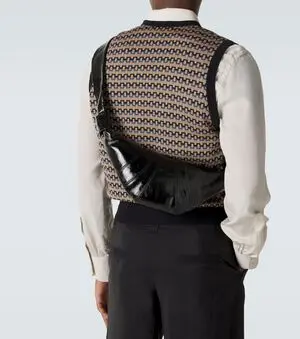 LEMAIRE Small Croissant Shoulder Bag - Black