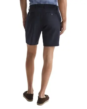 REISS Wicket Casual Chino Shorts - Navy
