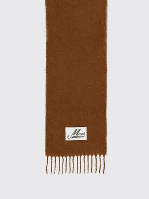 Marni Scarf In Alpaca Wool Blend - Brown