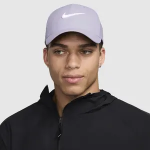 Nike Unisex Dri-fit Club Structured Swoosh Cap Purple