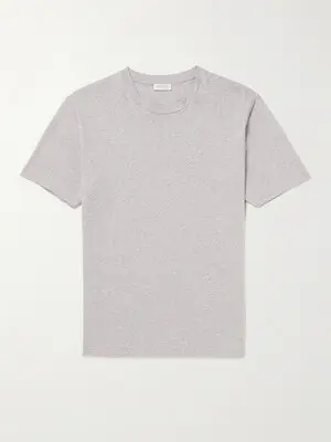 Sunspel Riviera Supima Cotton-jersey T-shirt - Gray