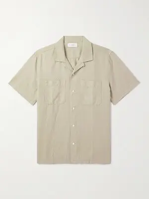 Men's Cotton Linen Twill Shirts