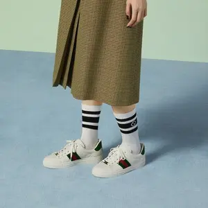 Gucci Ace Sneaker With Web