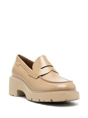 Camper Milah 55mm Penny-slot Loafers - Neutrals