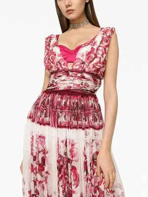 Dolce & Gabbana Majolica-print Maxi Dress