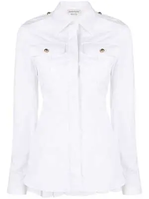 Alexander Mcqueen Pocket Shirts For Women