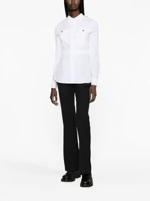 Alexander McQueen Box-pleat Cotton Shirt
