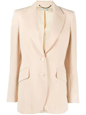 Stella McCartney Single-breasted Wool-blend Blazer