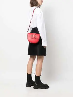 Moschino Heart-plaque Crossbody Bag