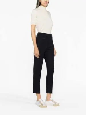 Brunello Cucinelli High-waisted Straight-leg Trousers