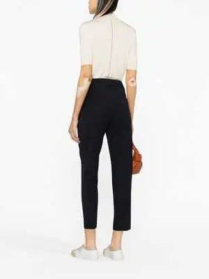 Brunello Cucinelli High-waisted Straight-leg Trousers