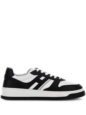 Hogan H630 Perforated Low-top Sneakers - Black