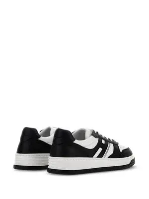 Hogan H630 Perforated Low-top Sneakers - Black