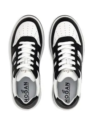Hogan H630 Perforated Low-top Sneakers - Black