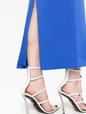 Alex Perry Linden Satin Midi Dress