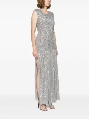 ATU BODY COUTURE Emotional Braided Maxi Dress