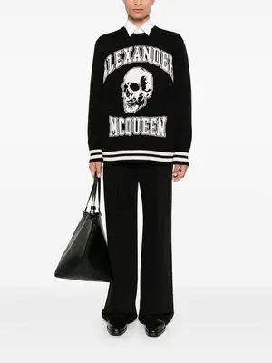 Alexander McQueen Intarsia-logo Sweater