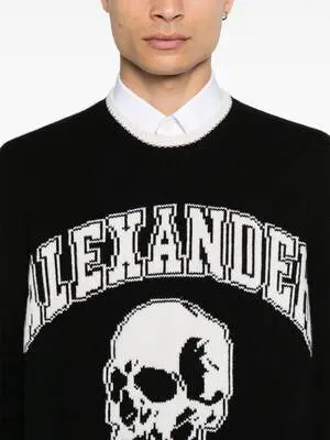Alexander McQueen Intarsia-logo Sweater