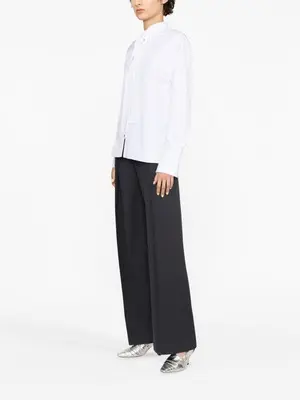 JIL SANDER Bow-detailed Shirt