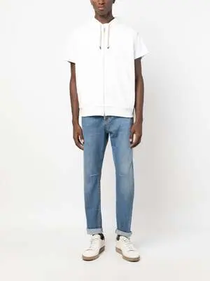 Brunello Cucinelli Low-rise Tapered-leg Jeans