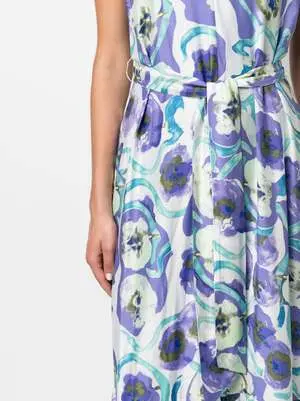 Diane Von Furstenberg Jodie Floral-print Midi Dress
