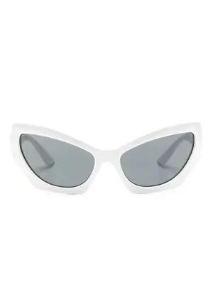 Versace Tinted Cat-eye Sunglasses - White