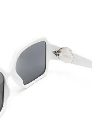 Versace Medusa Plaque Square Frame Sunglasses