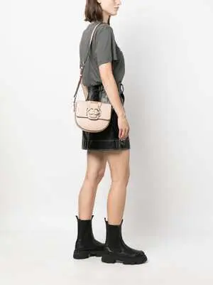 Moschino Heart Buckle Bag