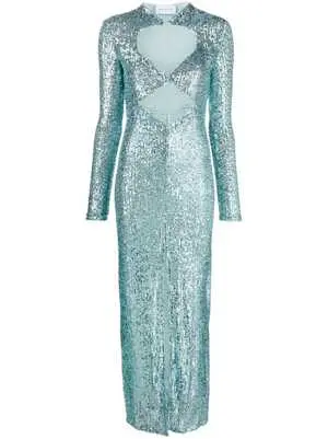Nervi Sequin-embellished Maxi Dress