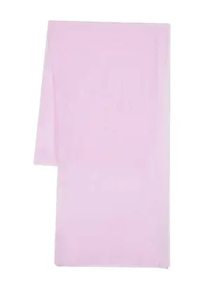 Botto Giuseppe Fine-knit Cashmere Scarf - Pink