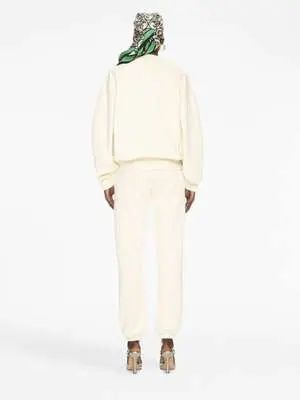 Off-White Logo Cotton Sweatshirt - White