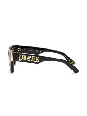 Philipp Plein Logo-plaque Square-frame Sunglasses