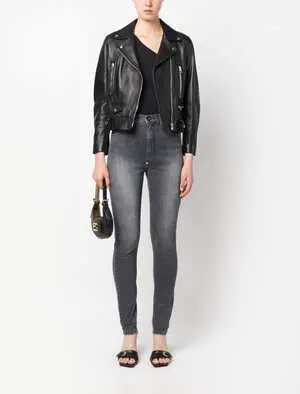 Philipp Plein High-rise Skinny Jeans