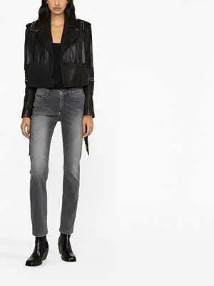 Philipp Plein Mid-rise Skinny Jeans - Grey