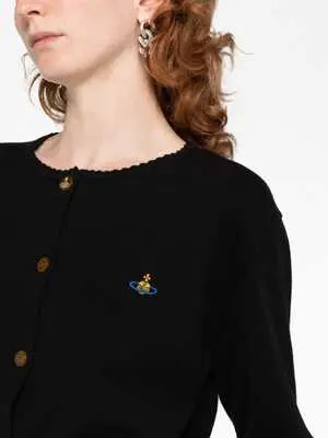 VIVIENNE WESTWOOD Bea Orb Embroidered Cardigan