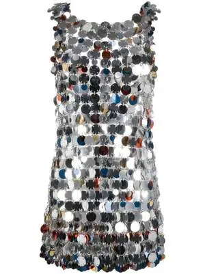 Rabanne Sequin-embellished Minidress